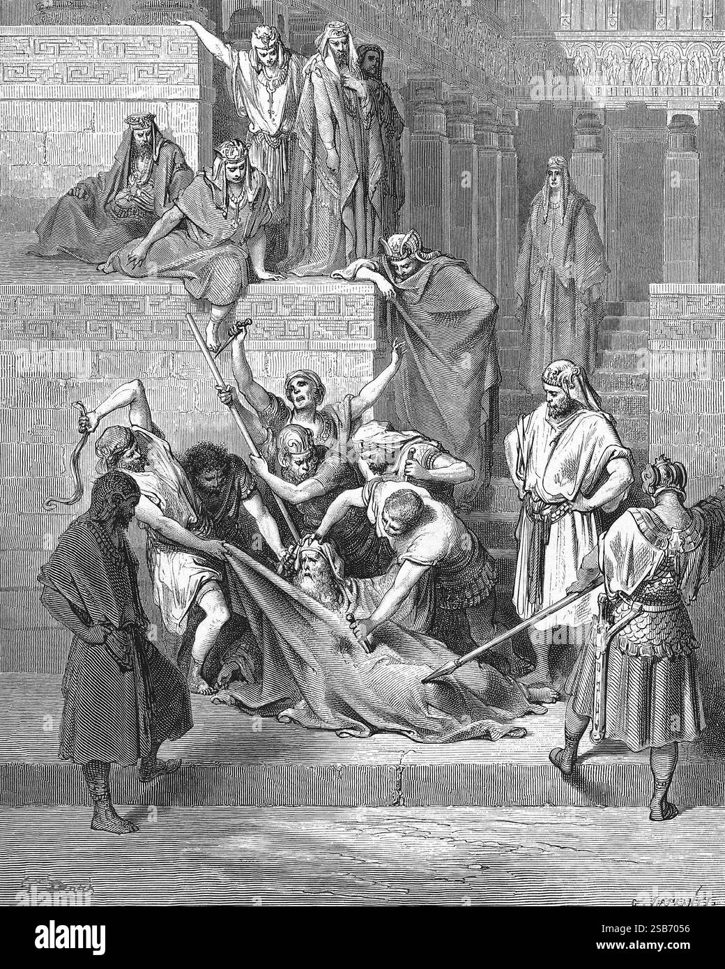 The Martyrdom of Eleazar the Scribe (2 Масс. 6:18-31 Stock Photo - Alamy