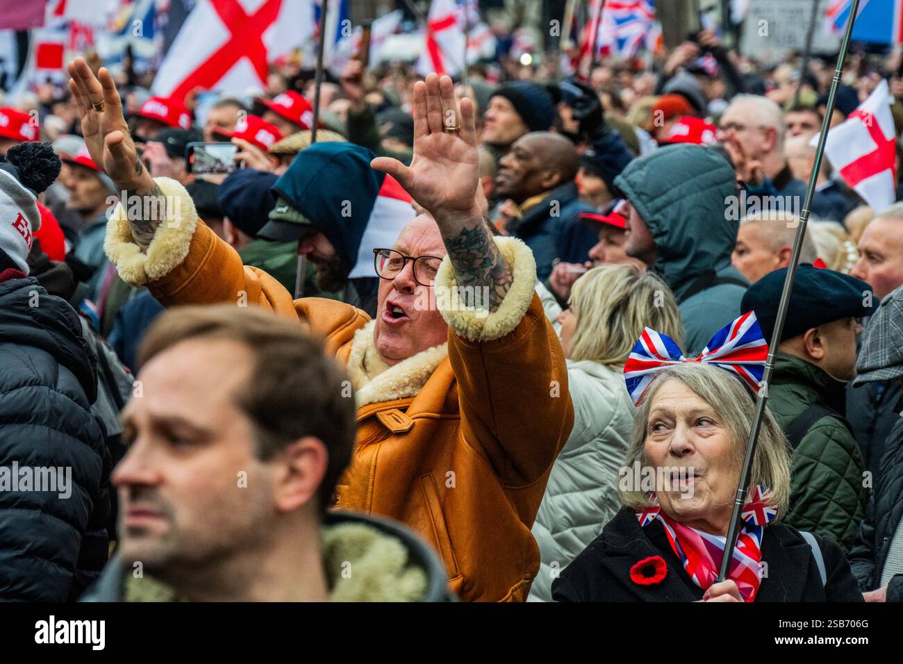 London, UK. 1st Feb, 2025. ‘Stop the Isolation' or ‘Unite the Kingdom ...