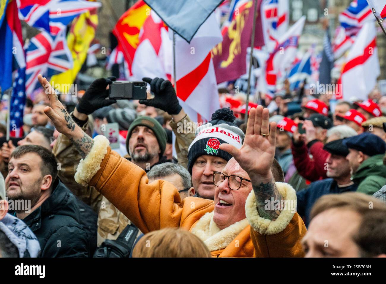 London, UK. 1st Feb, 2025. ‘Stop the Isolation' or ‘Unite the Kingdom ...