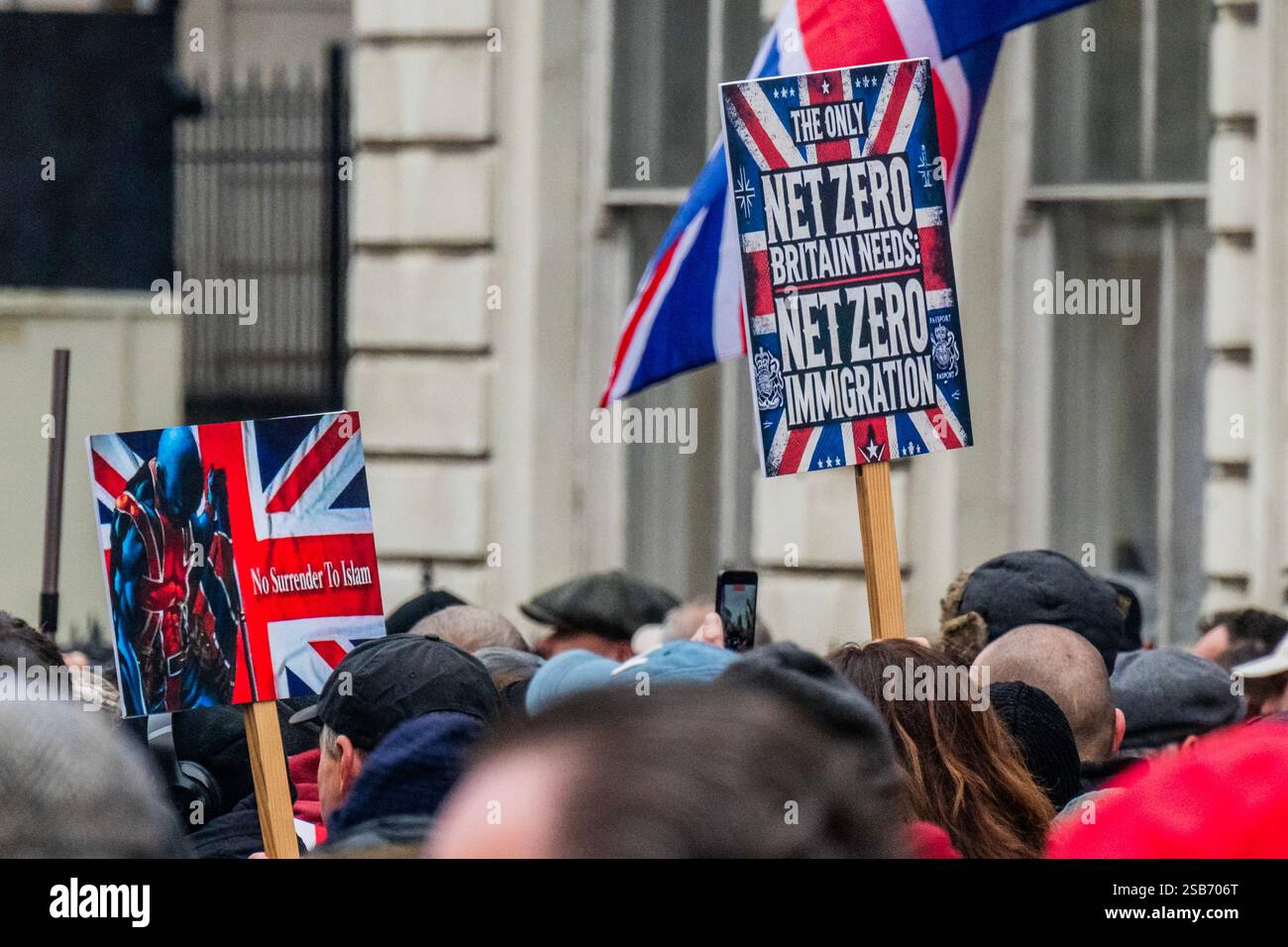 London, UK. 1st Feb, 2025. ‘Stop the Isolation' or ‘Unite the Kingdom ...