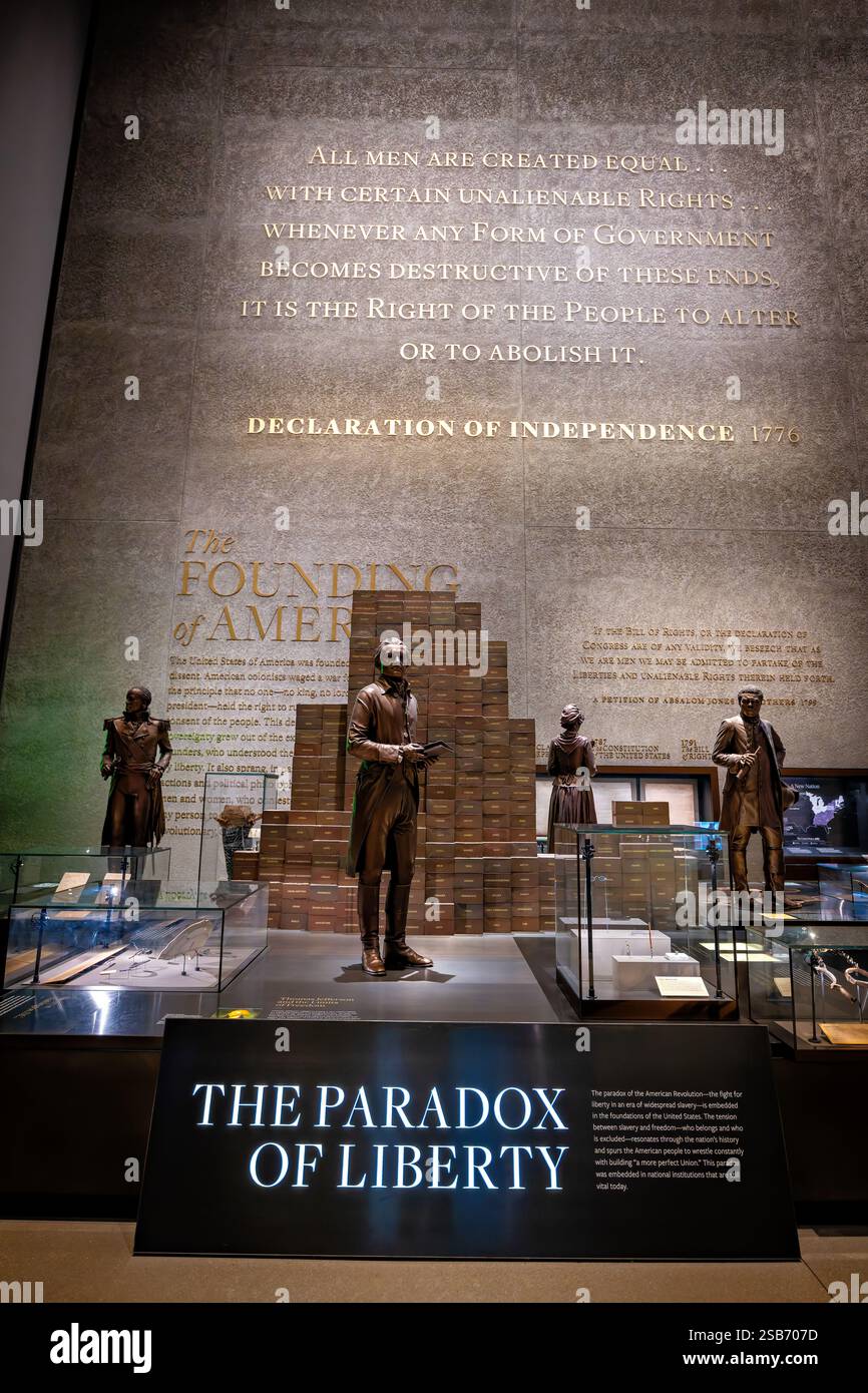 WASHINGTON DC, United States — Exhibition signage at the National ...