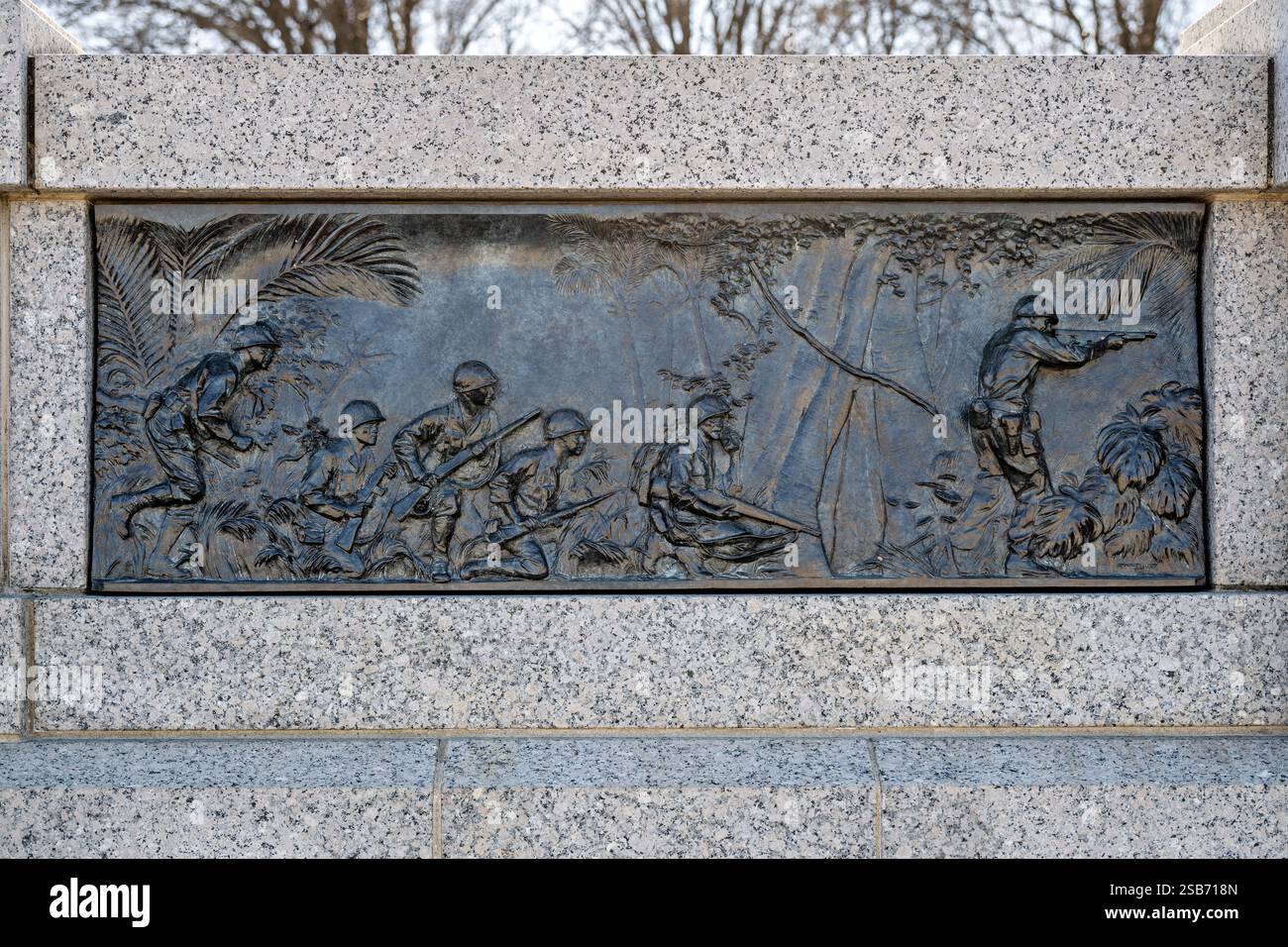 Jungle warfare bas relief hi-res stock photography and images - Alamy