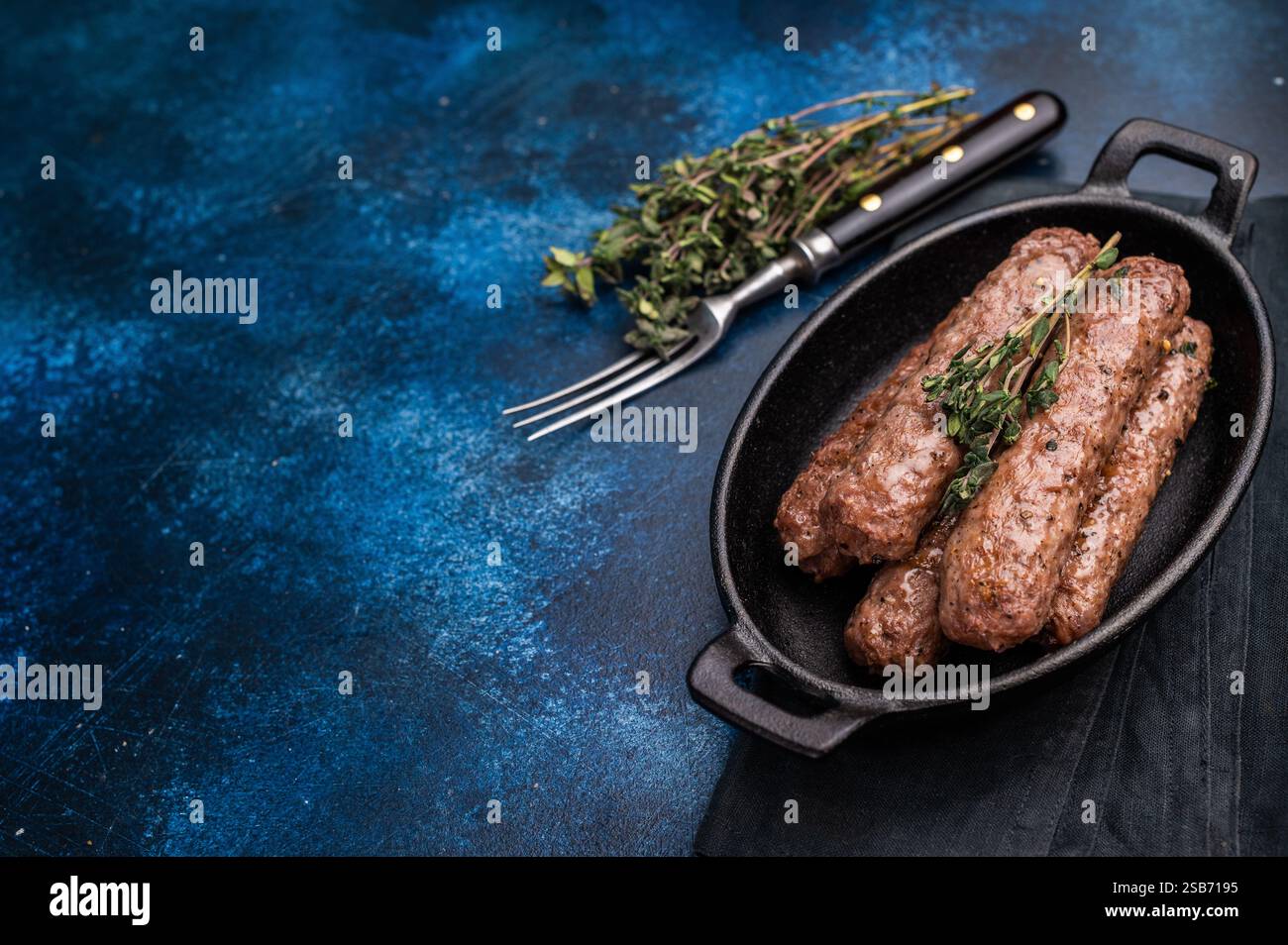 Grilled Cevapcici Sausage, roasted Cevapi from mince beef and pork meat ...