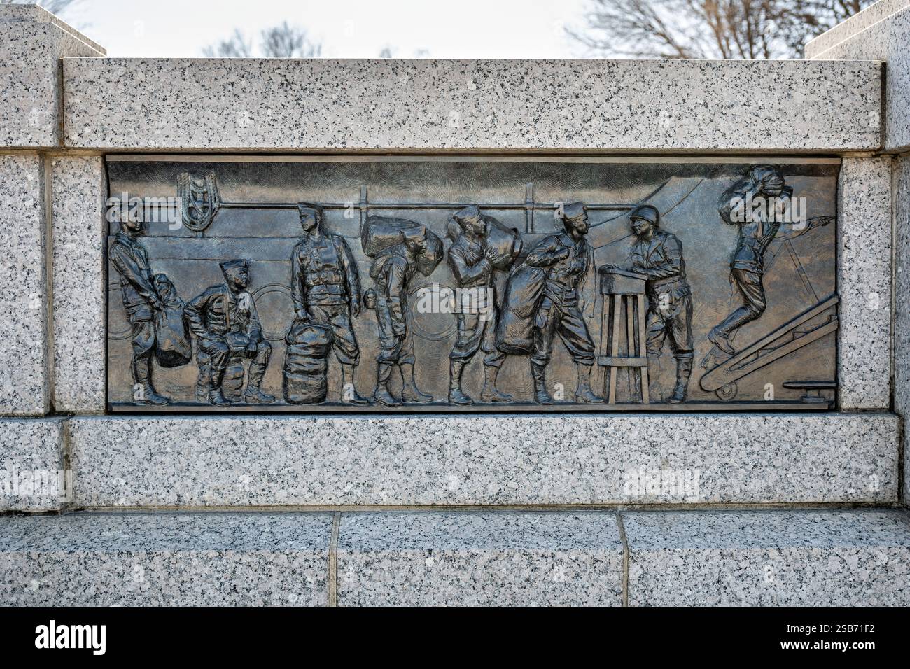 Us troops wwii mobilization hi-res stock photography and images - Alamy
