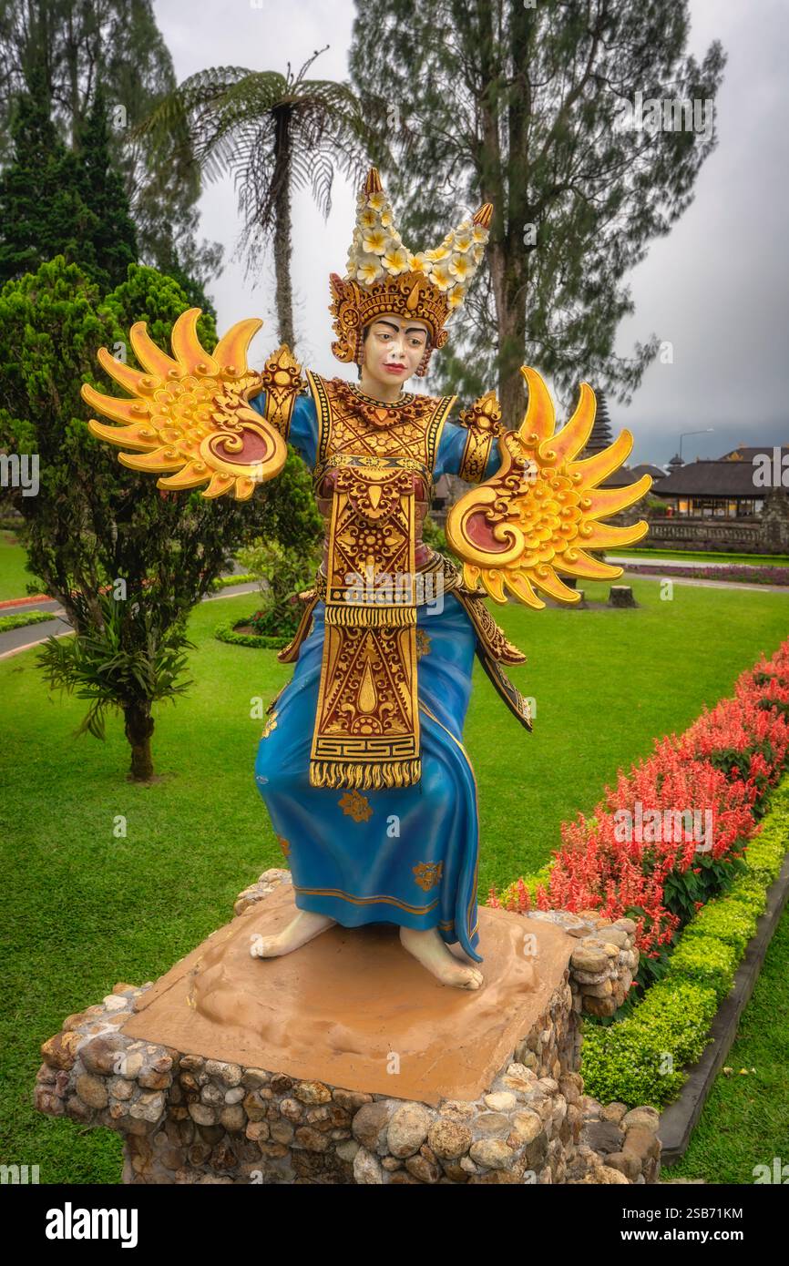 Bali, Indonesia, 4 Oct 2024 A colorful statue that beautifully depicts ...