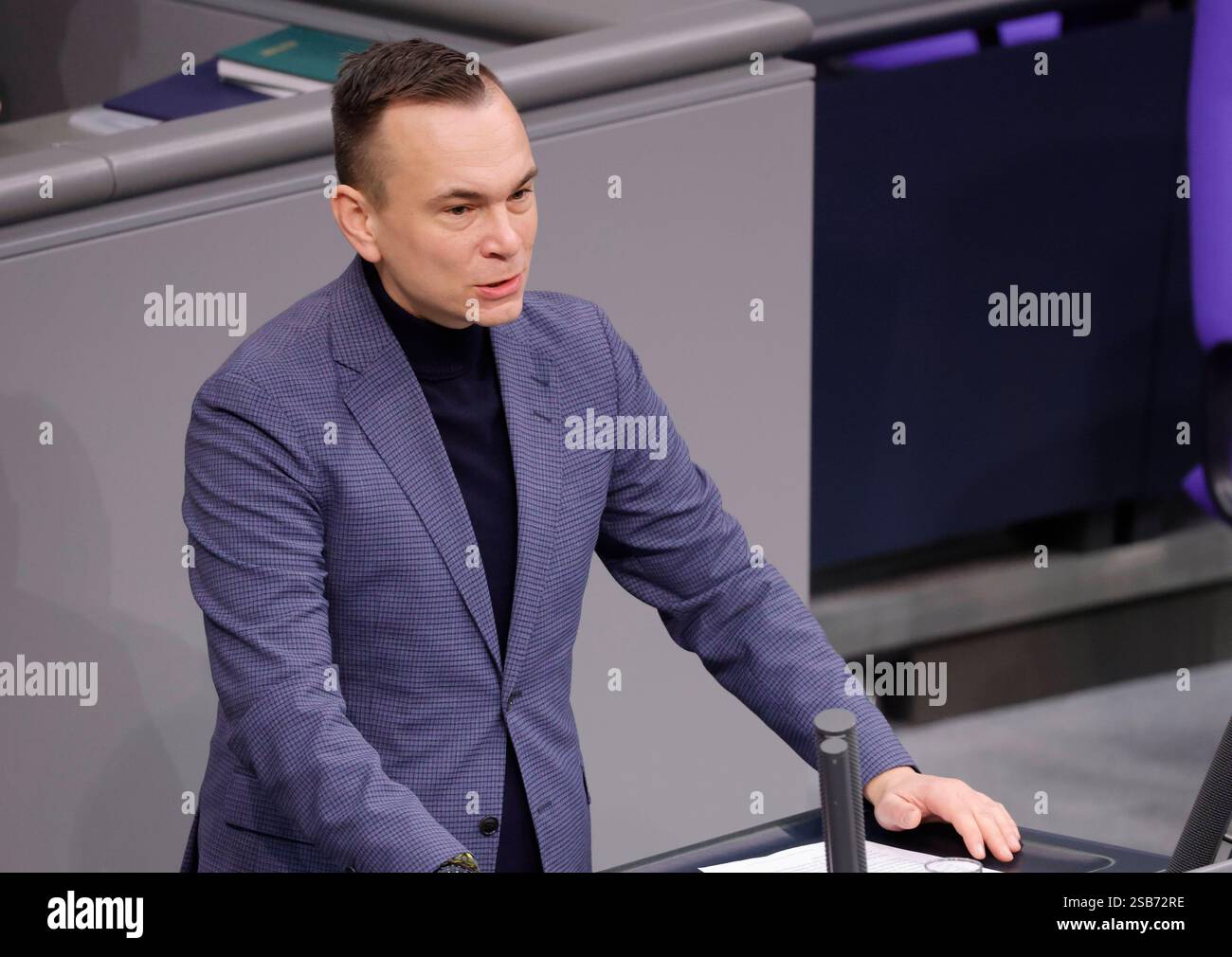 Johannes Arlt, SPD, Deutschland, Berlin, Reichstag, 31. Januar 2025 211 ...