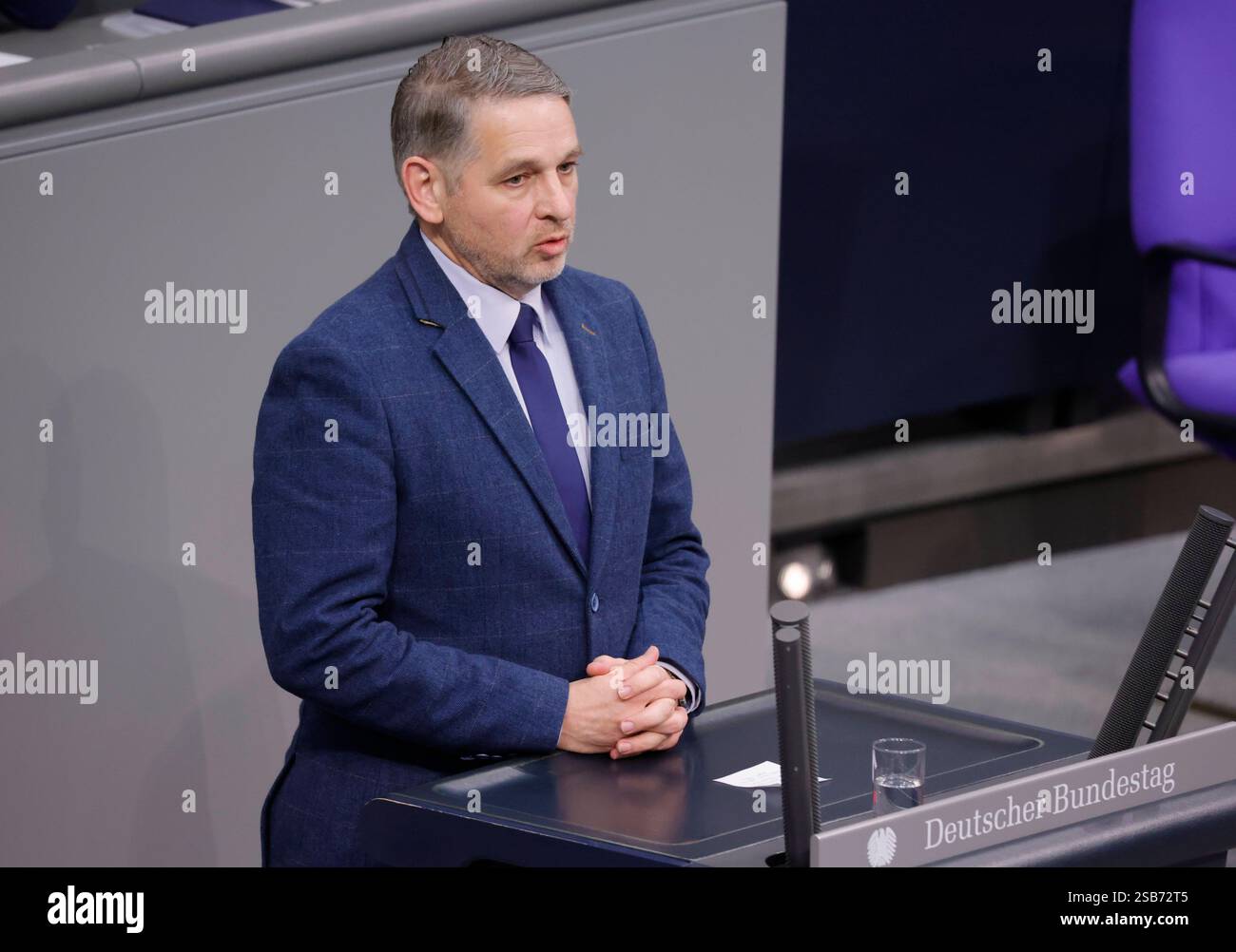 Alexander Müller, FDP , Deutschland, Berlin, Reichstag, 31. Januar 2025 ...
