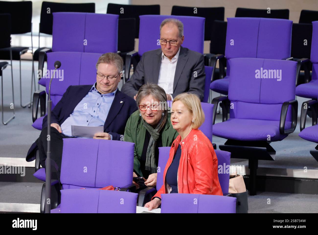 Gruppe Die Linke , Deutschland, Berlin, Reichstag, 31. Januar 2025 211 ...