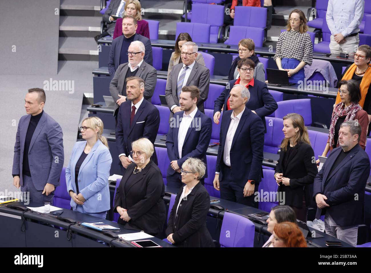 SPD Fraktion, Deutschland, Berlin, Reichstag, 31. Januar 2025 211 ...