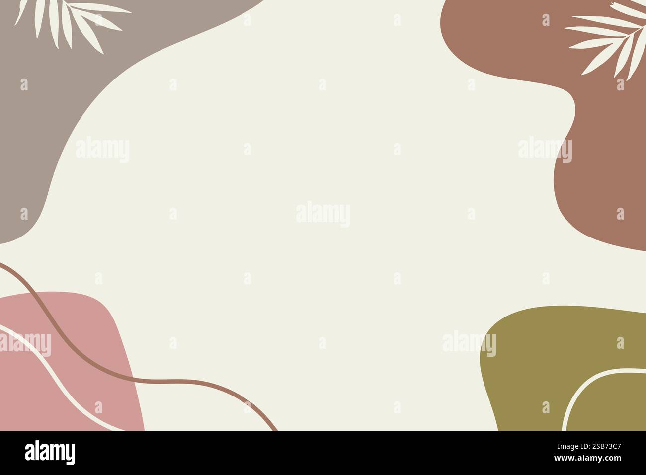 This composition features a harmonious blend of earthy tones and ...