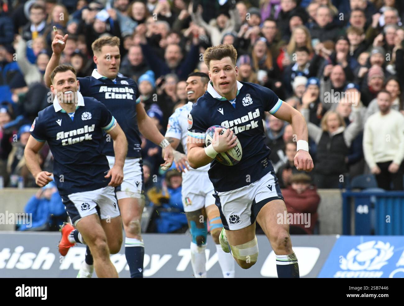 Scottish Gas Murrayfield Stadium. Edinburgh.Scotland, UK. 2nd Feb 2025 ...