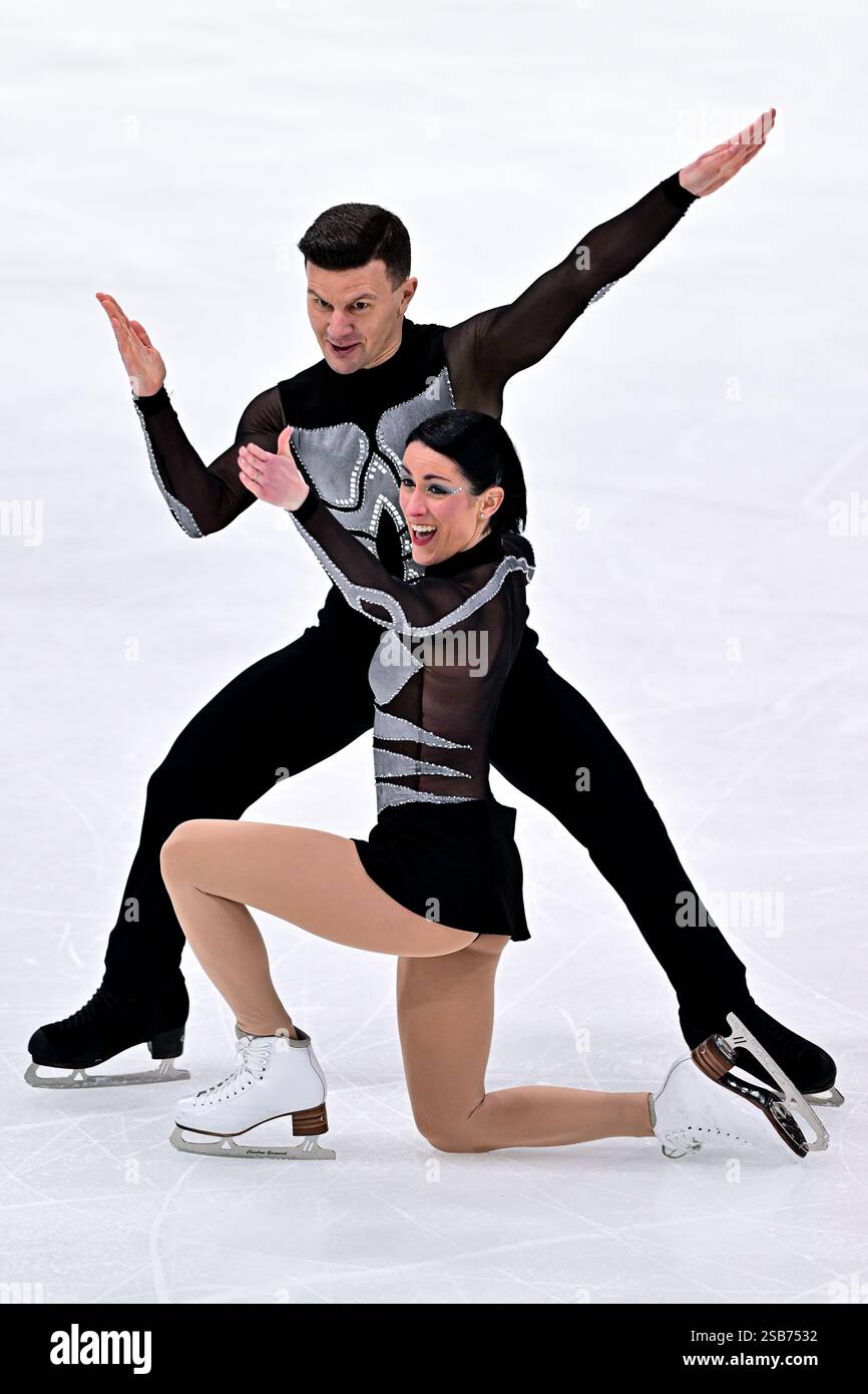 Charlene GUIGNARD & Marco FABBRI (ITA), during Ice Dance Free Dance, at ...