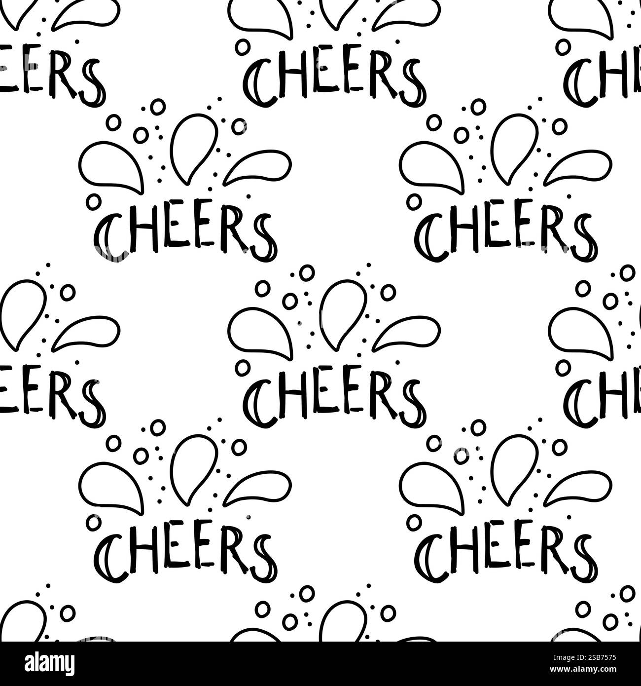 Green Cheers lettering with pineapples. Great for backgrounds ...