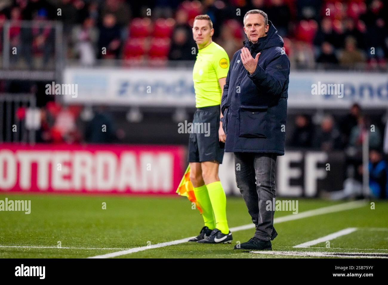 ROTTERDAM , 01-02-2025 , Van Donge & De Roo Stadium , Season 2024 / ...