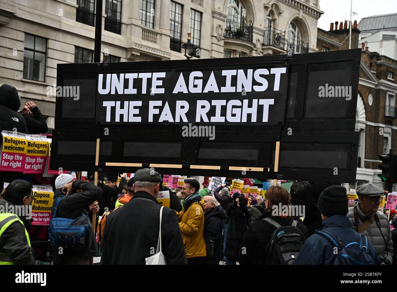 Stand up to racism 1st february 2025 hi-res stock photography and ...