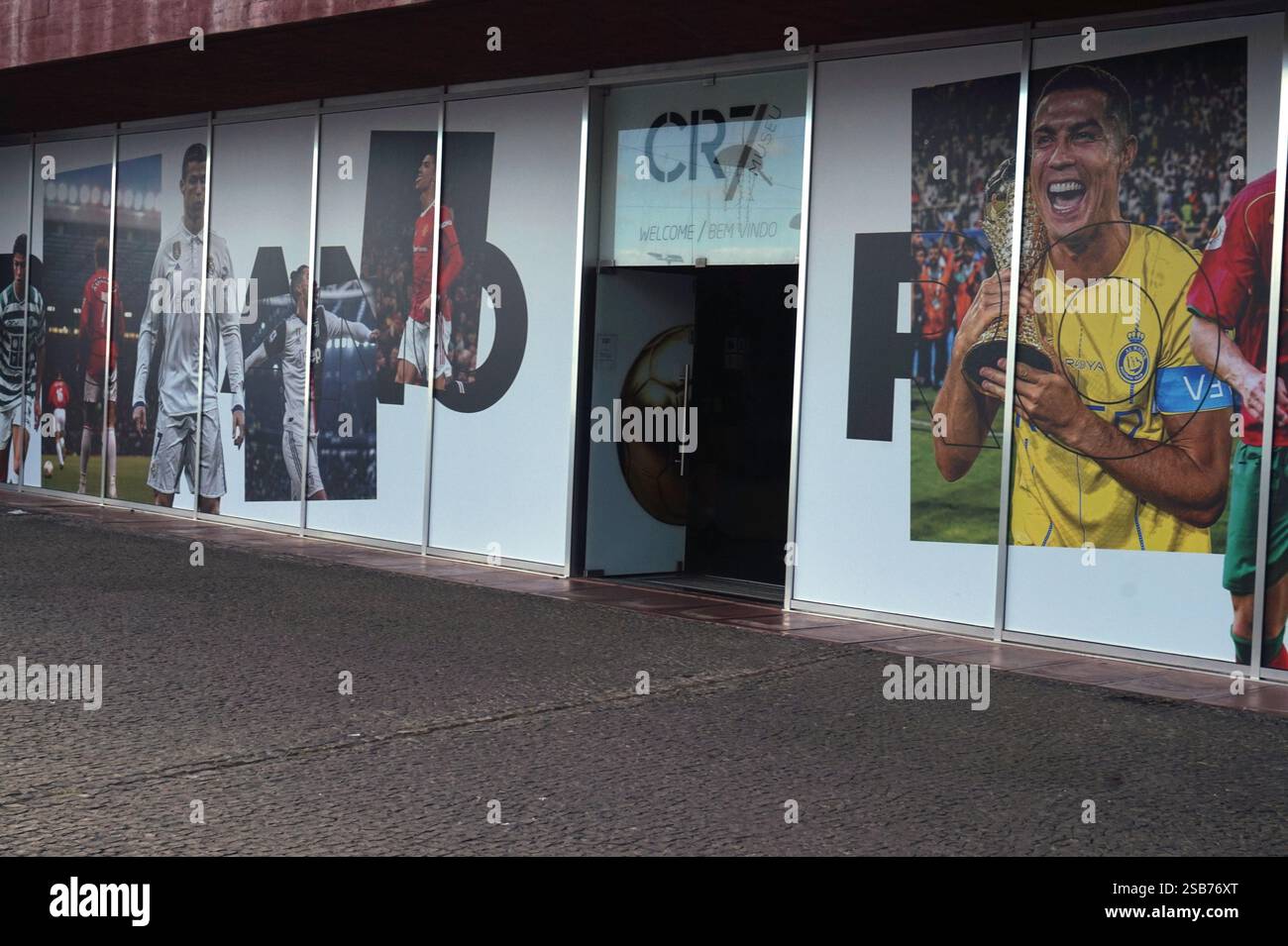 CR7 Museum depicting the career of footballer Cristiano Ronaldo in ...