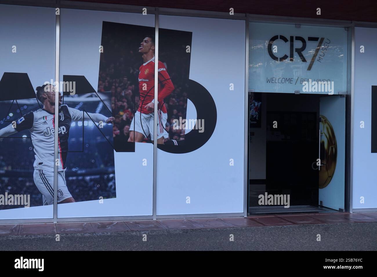 CR7 Museum depicting the career of footballer Cristiano Ronaldo in ...