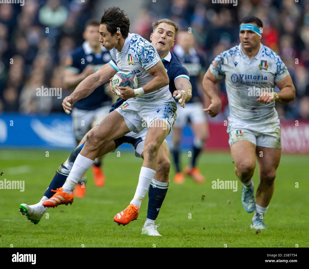 1st February 2025; Murrayfield Stadium, Edinburgh, Scotland: Six ...