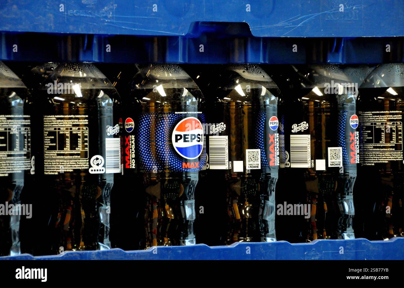 CopenhagenDenmark /1st. february 2025 / Pepsi max on sale in ...