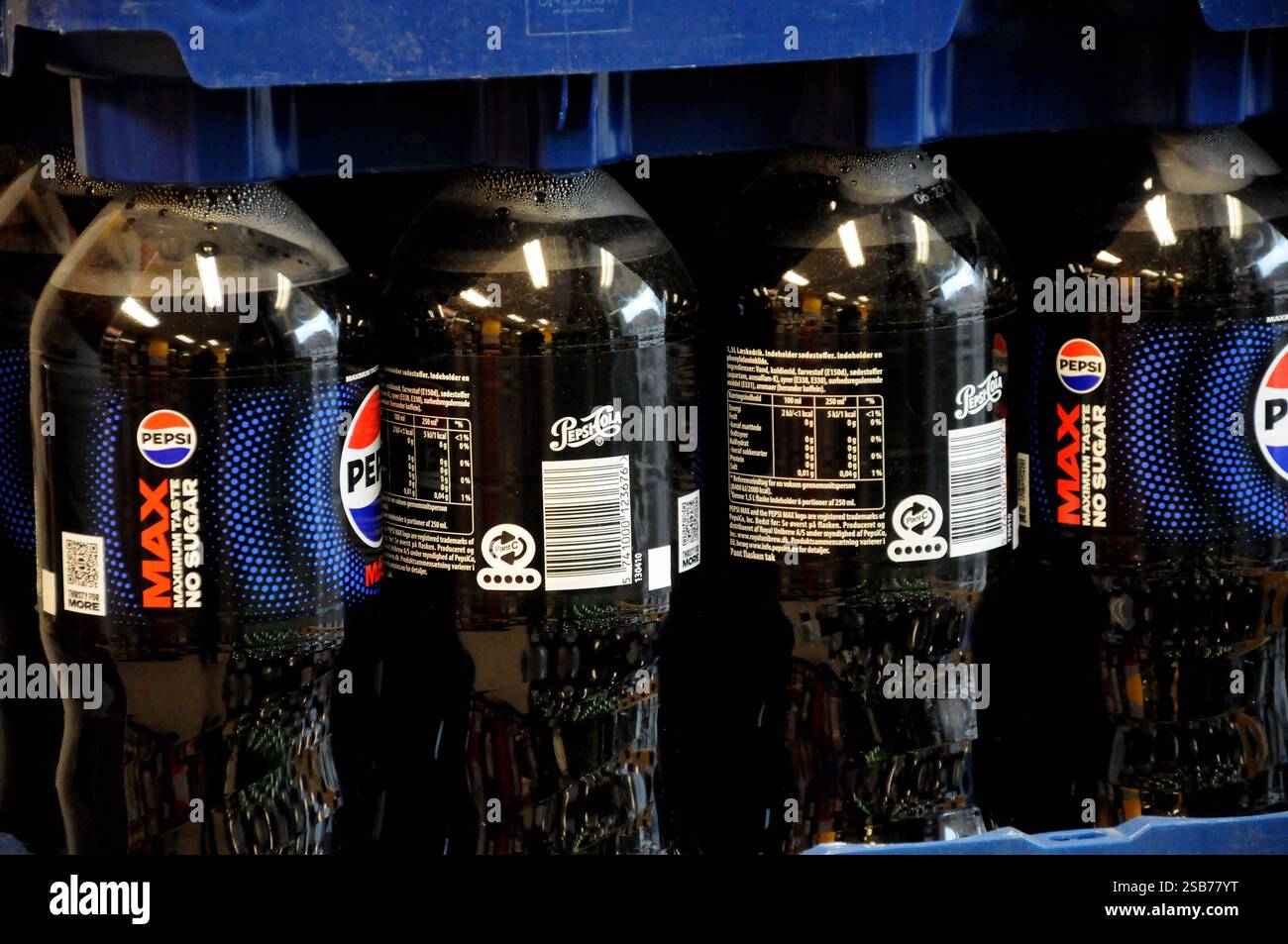 CopenhagenDenmark /1st. february 2025 / Pepsi max on sale in ...