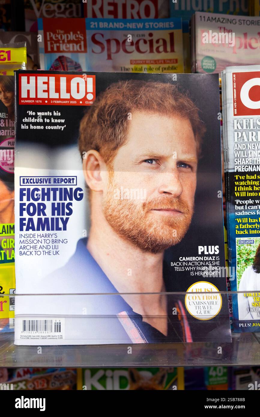 British royal Prince Harry 'Fighting For His Family' headline front ...