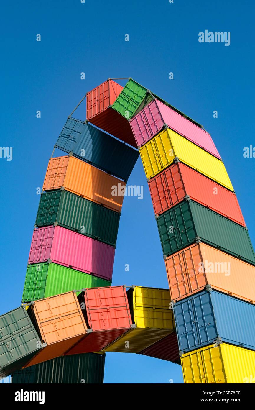 Art shipping container hi-res stock photography and images - Alamy
