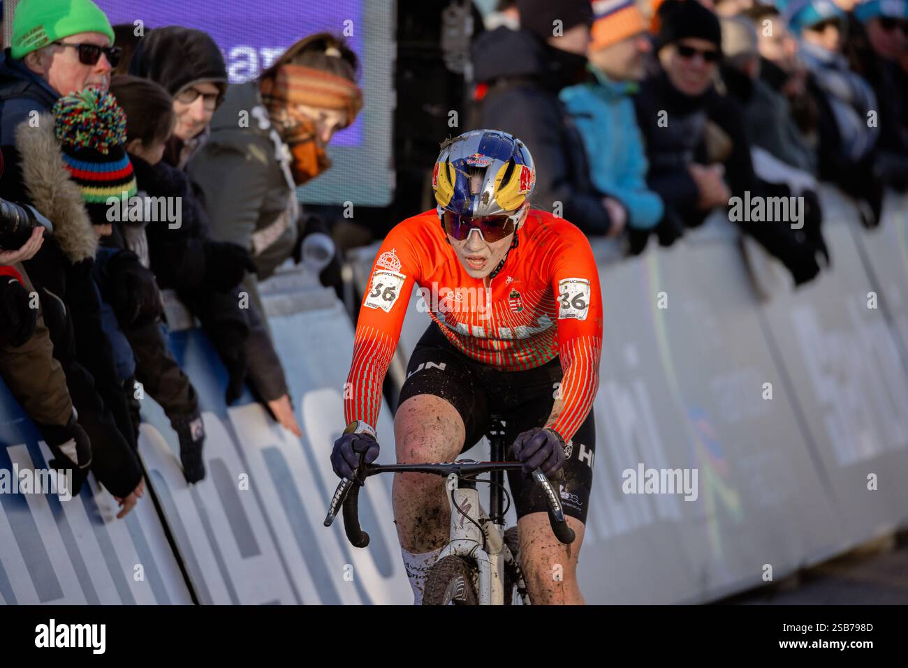 Liévin, FRANCE, 1st Feb 2025 Blanka Vas of Hungary During the Women’s ...