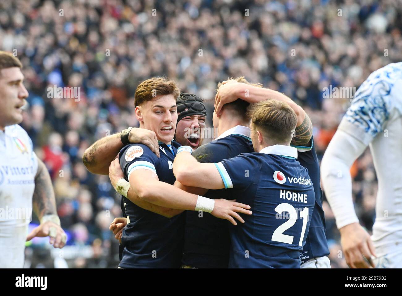 Scottish Gas Murrayfield Stadium. Edinburgh.Scotland, UK. 2nd Feb 2025 ...