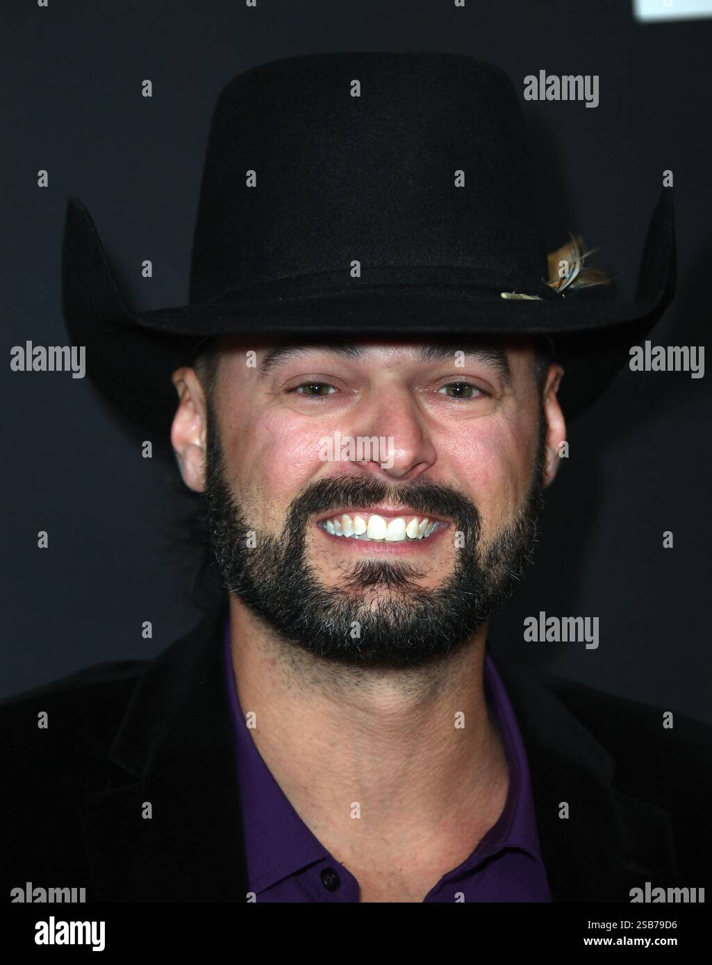Country singer Justin Andrews attends the premiere of "Grace Point ...