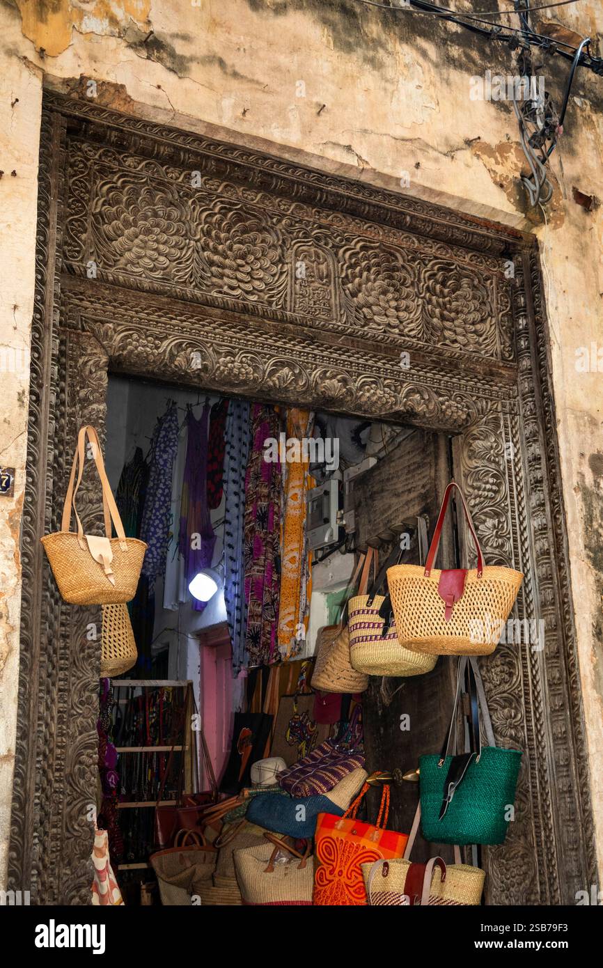 Africa Tanzania, Zanzibar,Stonetown, old town, Baghani, tourist ...