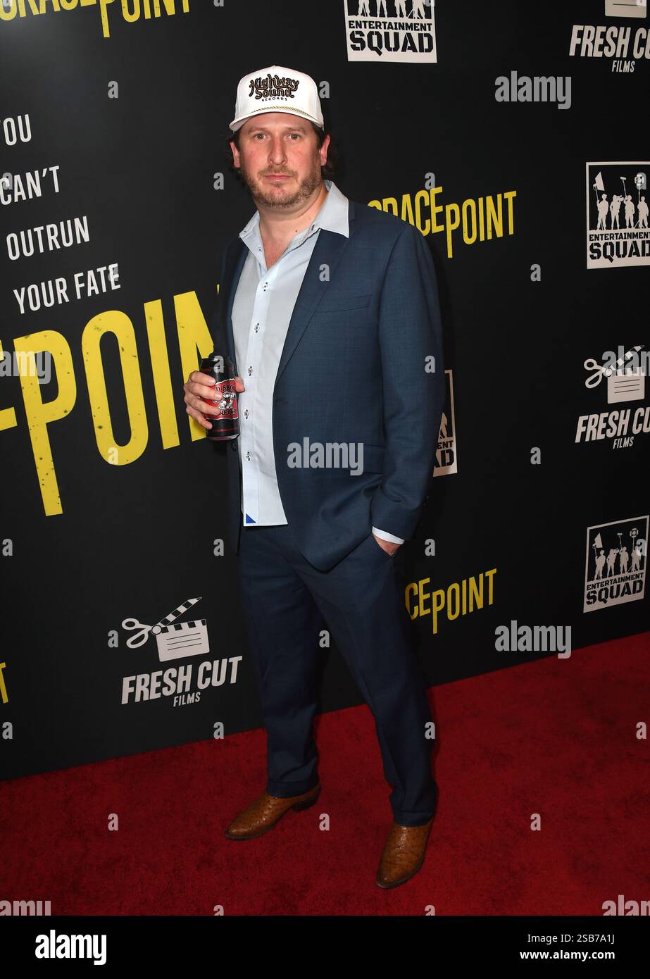 Producer Rob Harvell attends the premiere of "Grace Point" held at ...