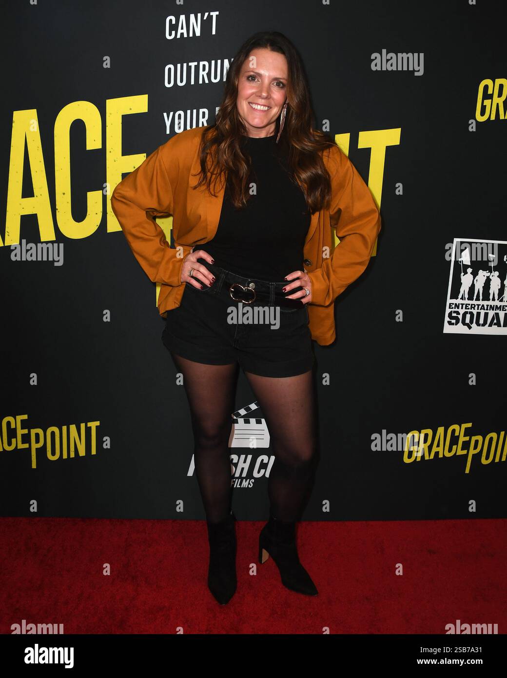 Actress Ashlyn Burke attends the Los Angeles premiere of "Grace Point ...