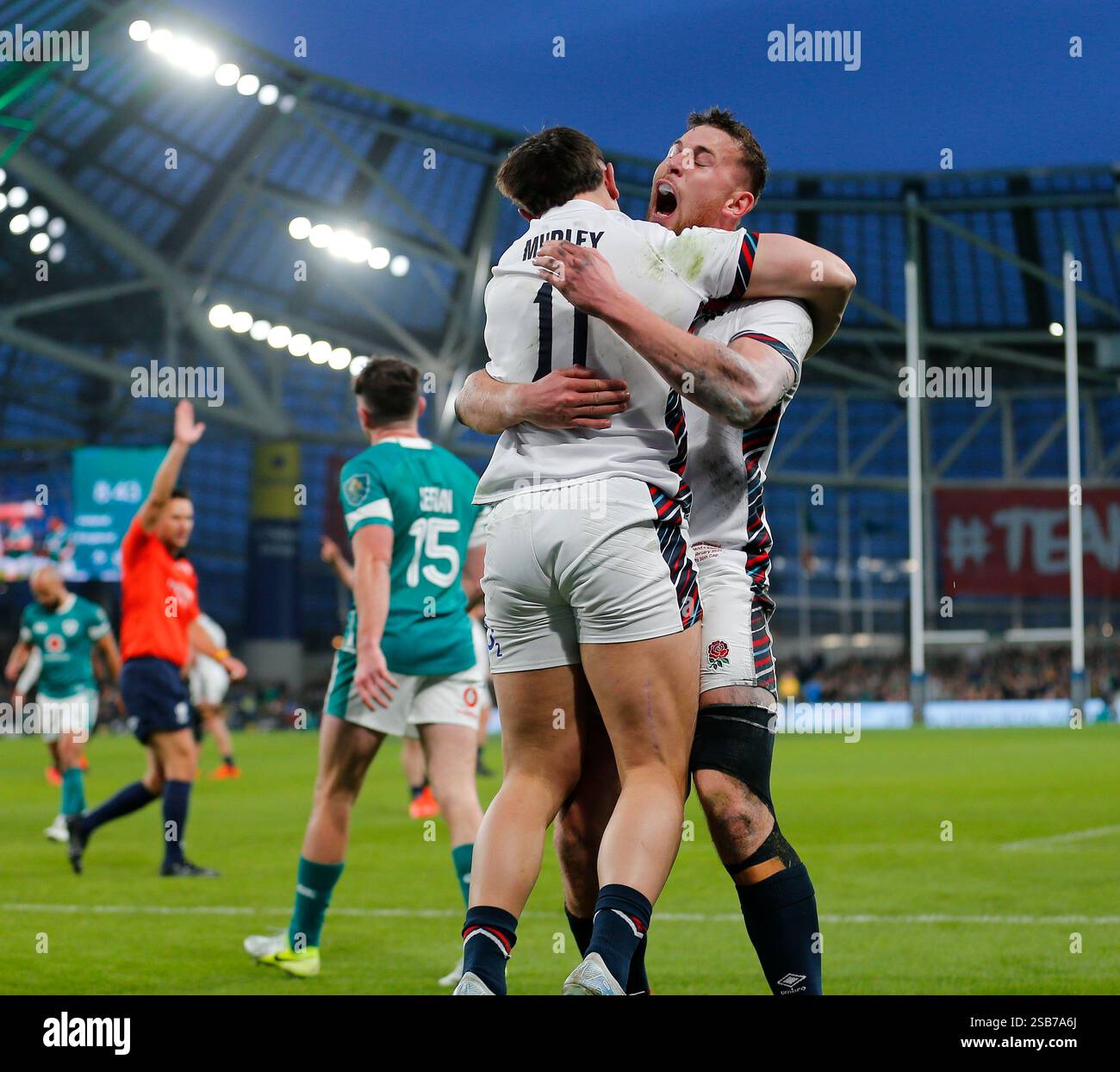 1st February 2025; Aviva Stadium, Dublin, Ireland: Six Nations ...