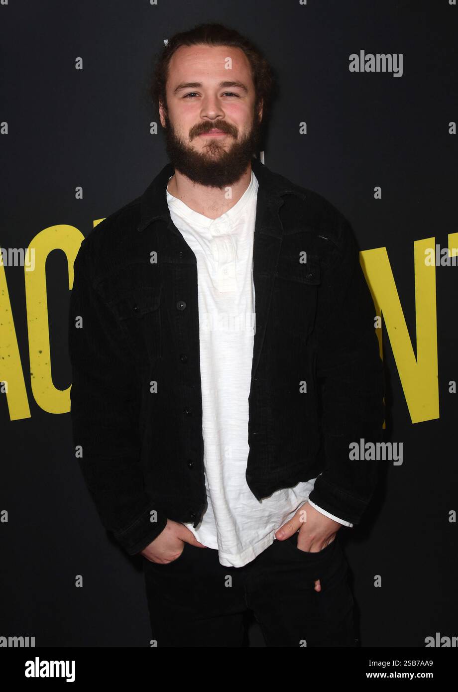 Actor Jack Perry attends the Los Angeles premiere of "Grace Point" held ...
