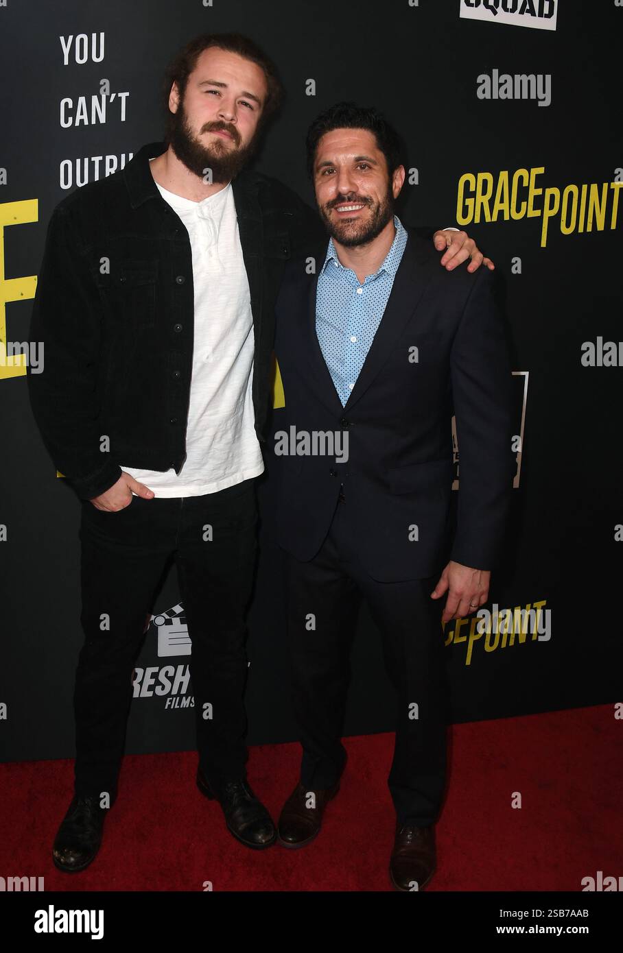 Actor Jack Perry and director Rory Karpf attend the Los Angeles ...