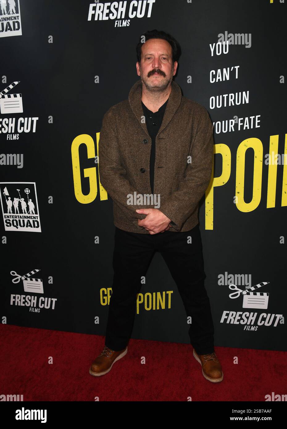 Screenwriter John Pollono attends the Los Angeles premiere of "Grace ...