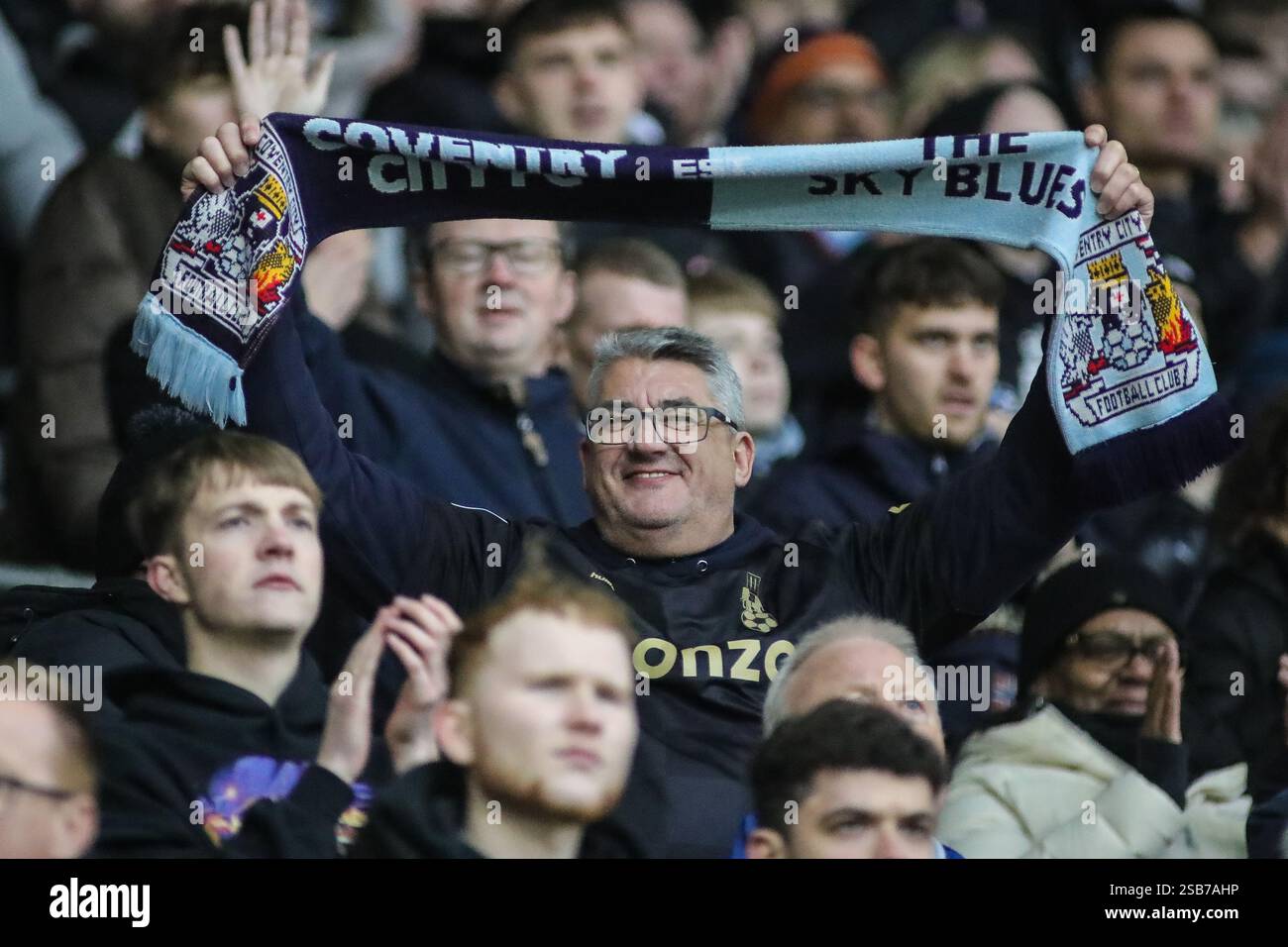 Coventry City fans during the Sky Bet Championship match Swansea City ...