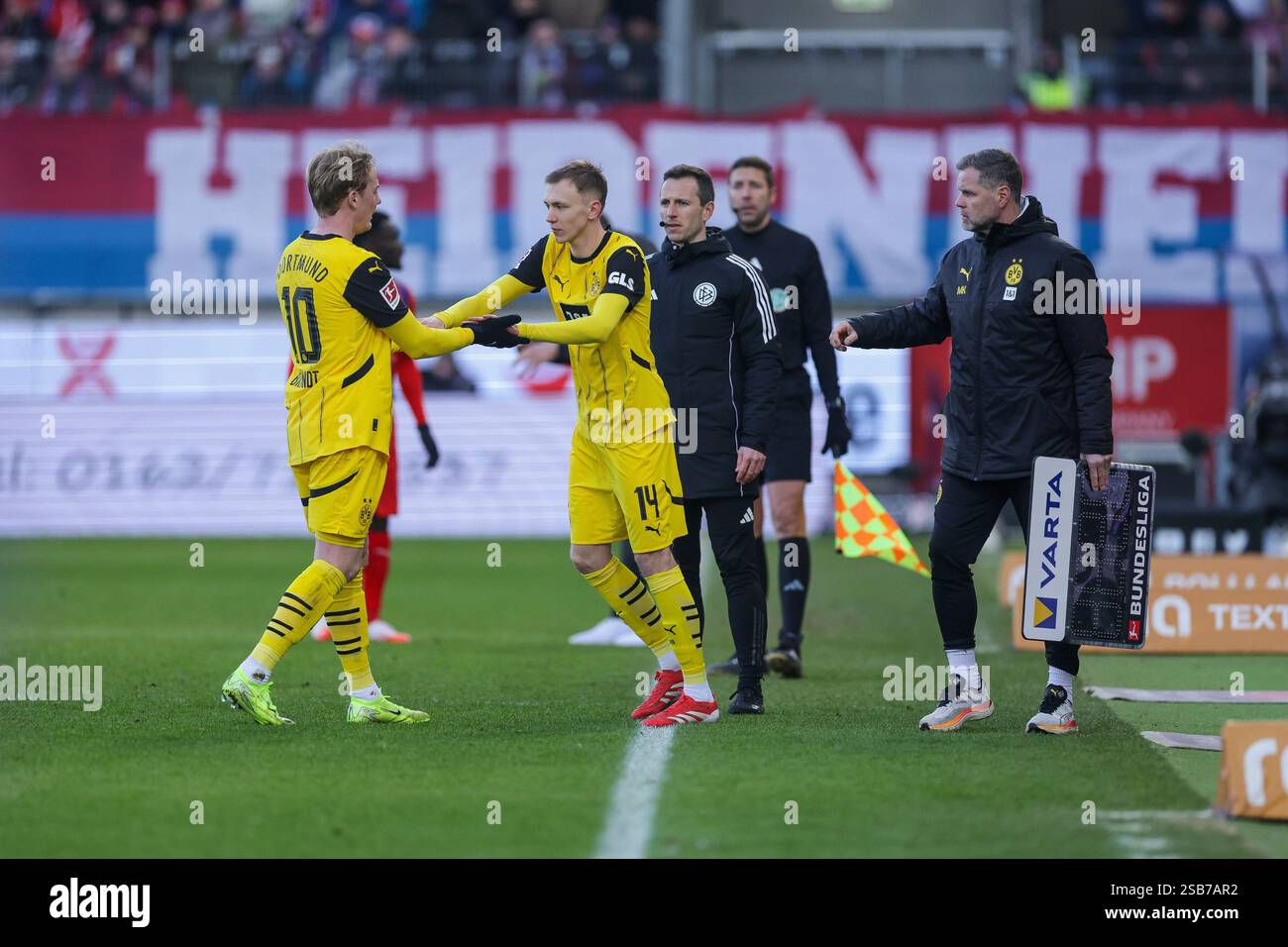 Heidenheim, Deutschland. 01st Feb, 2025. 01.02.2025, 1. Bundesliga, 20. Spieltag, 1. FC ...