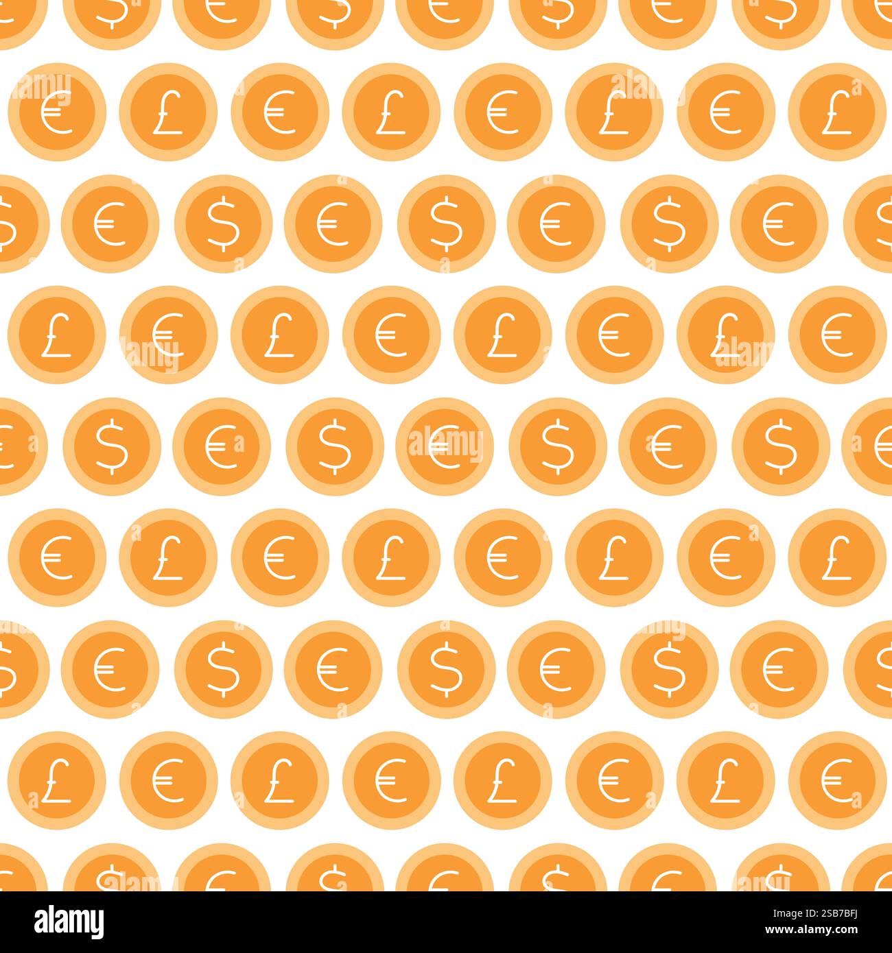 A Background Filled With Numerous Circles In Varying Sizes Vibrant Orange And White In Color
