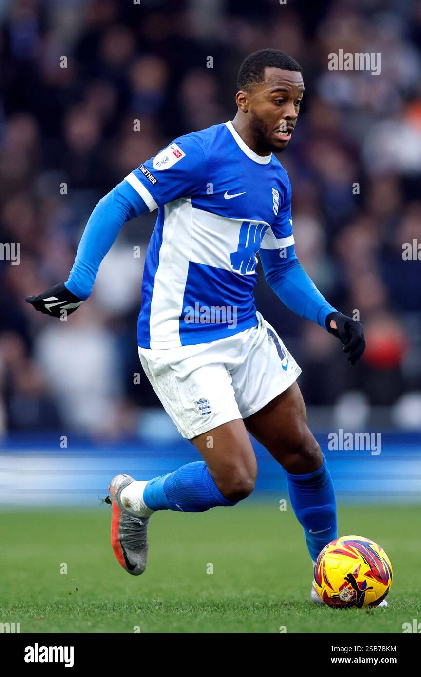 Birmingham City's Ethan Laird in action during the Sky Bet League One ...