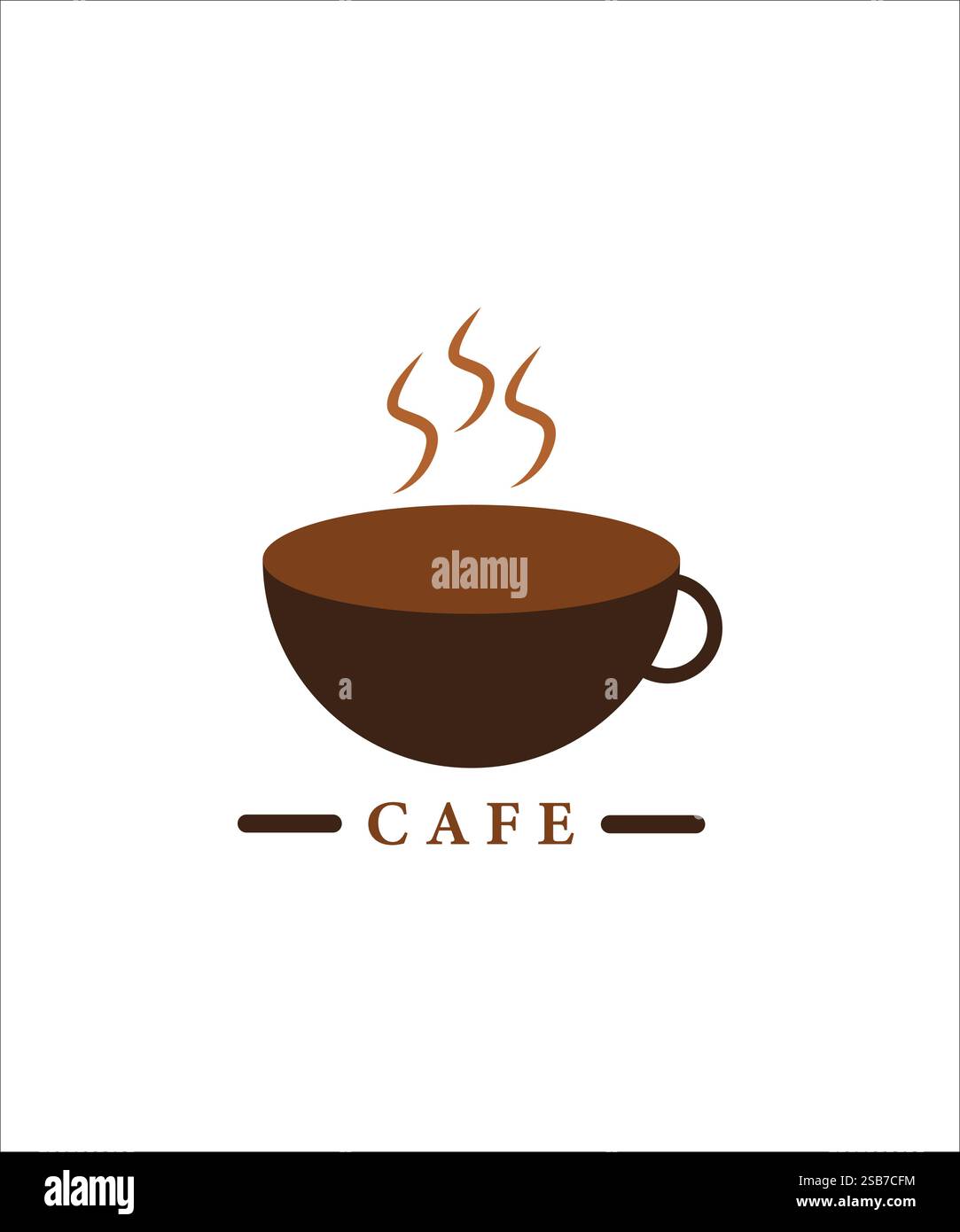 abstract Coffee cup logo, Coffee shop logo design, cafe cup logo ...