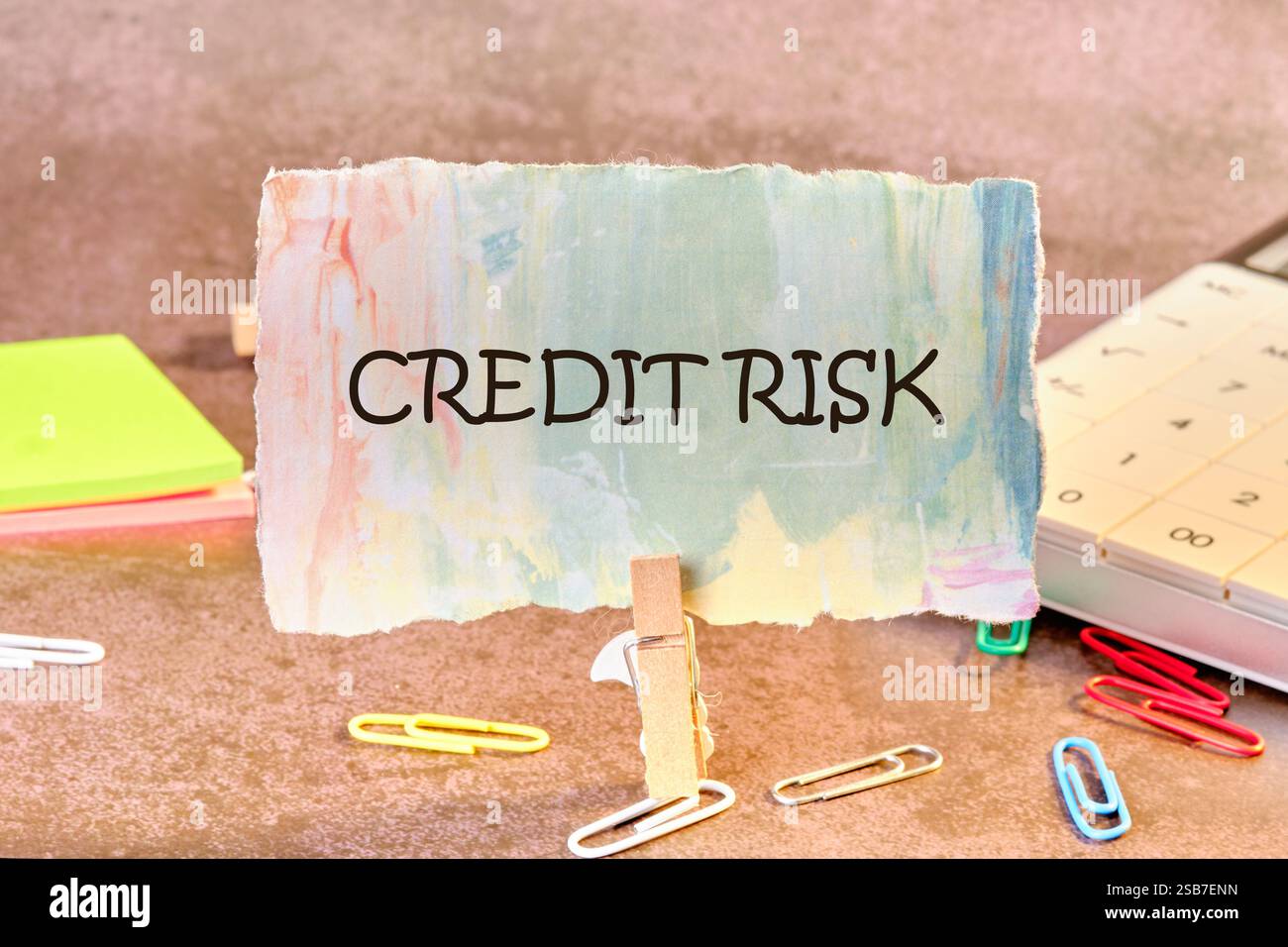 CREDIT RISK analysis and management concept. Words CREDIT RISK on a ...