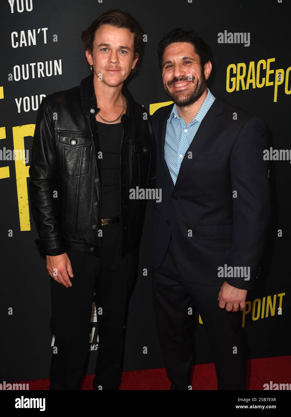 Los Angeles, United States. 30th Jan, 2025. Actor John Owen Lowe and ...