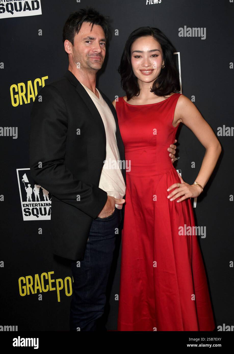 Los Angeles, United States. 30th Jan, 2025. Actor Anthony Preston and ...