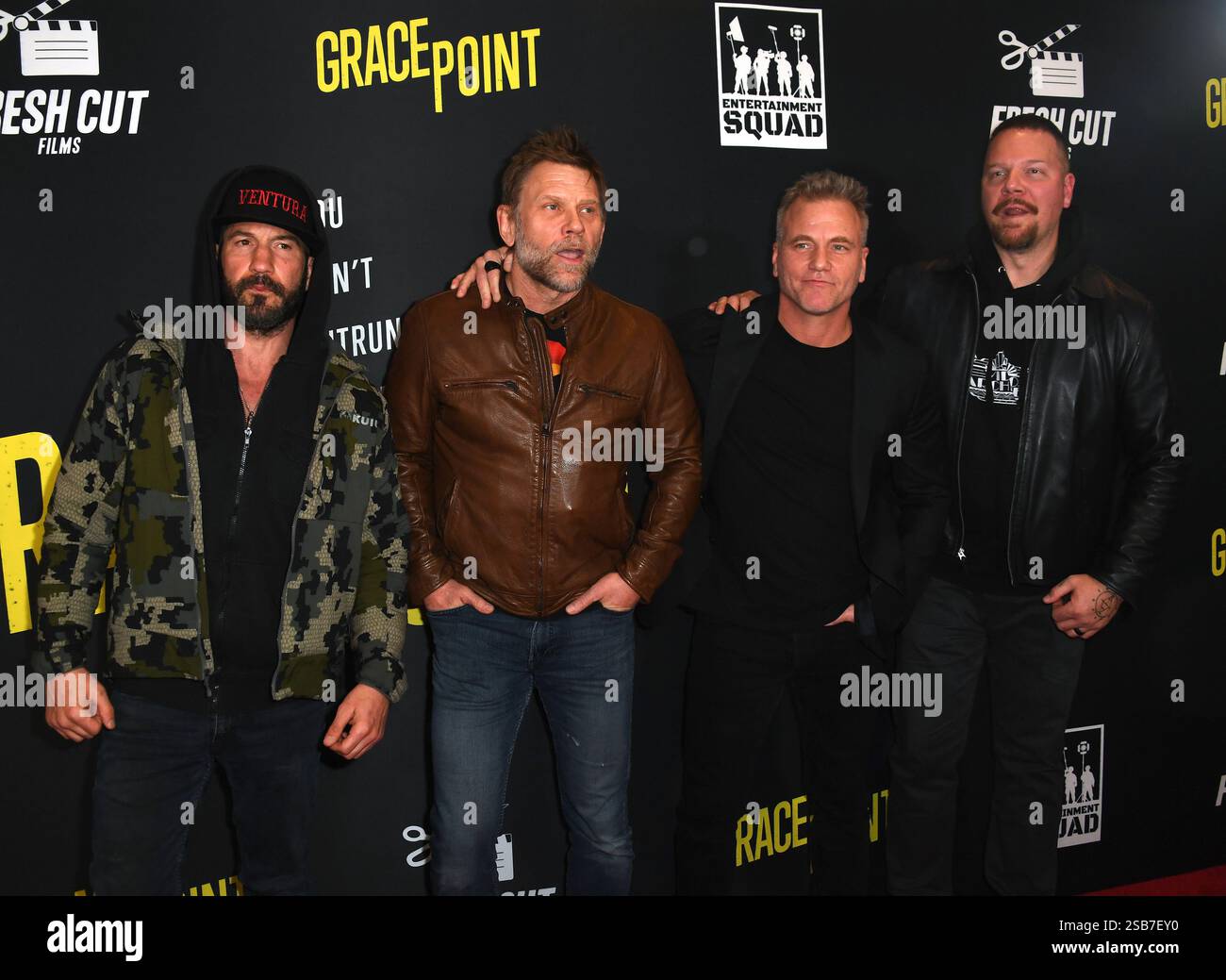 Actors Jon Bernthal, Mark Pellegrino, Sean Carrigan and Jim Parrack ...