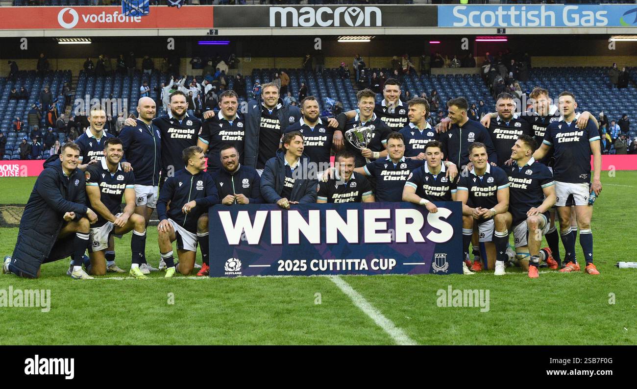 Scottish Gas Murrayfield Stadium. Edinburgh.Scotland, UK. 2nd Feb 2025 ...