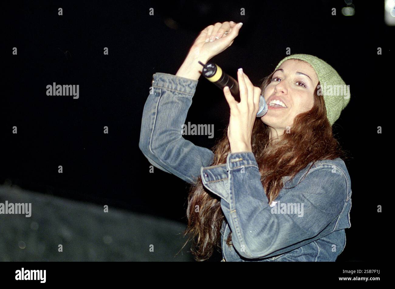 Milan Italy 10/03/2001 : Syria,Italian singer, during live concert at ...