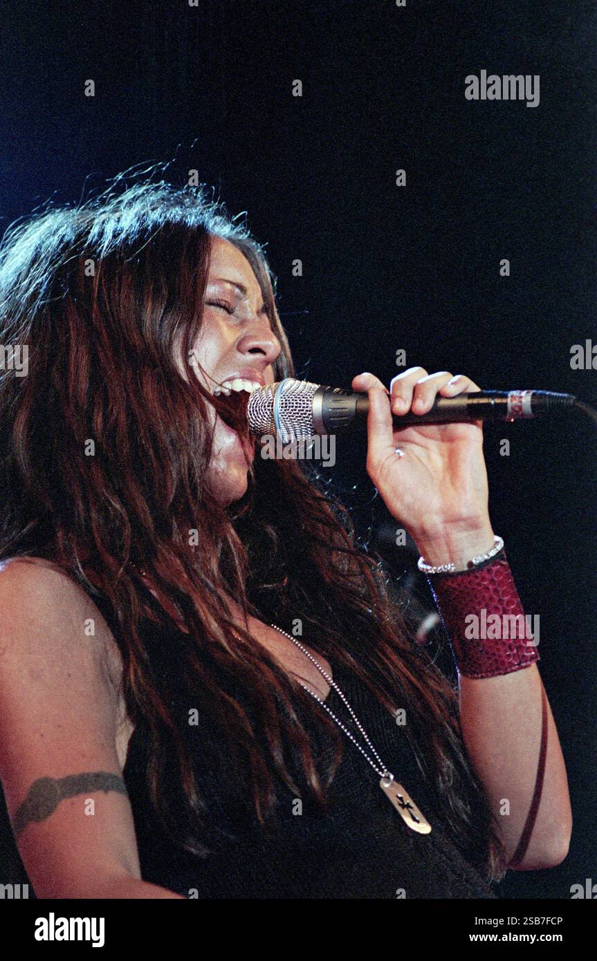 Milan Italy 21062000:Syria, Italian singer, during the live concert at ...