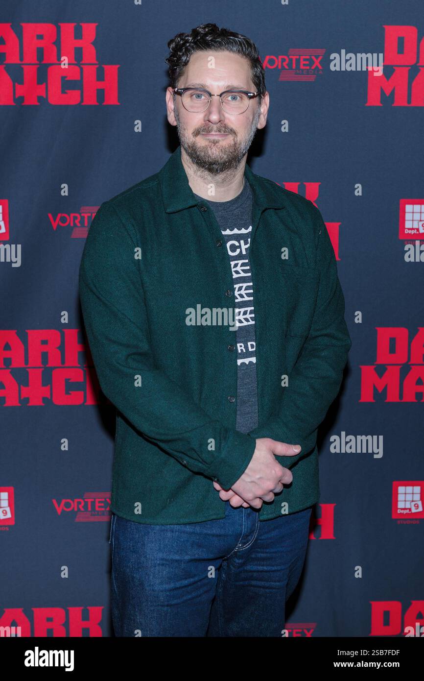 Toronto, Canada. 31st Jan, 2025. Lowell Dean attends the “Dark Match ...