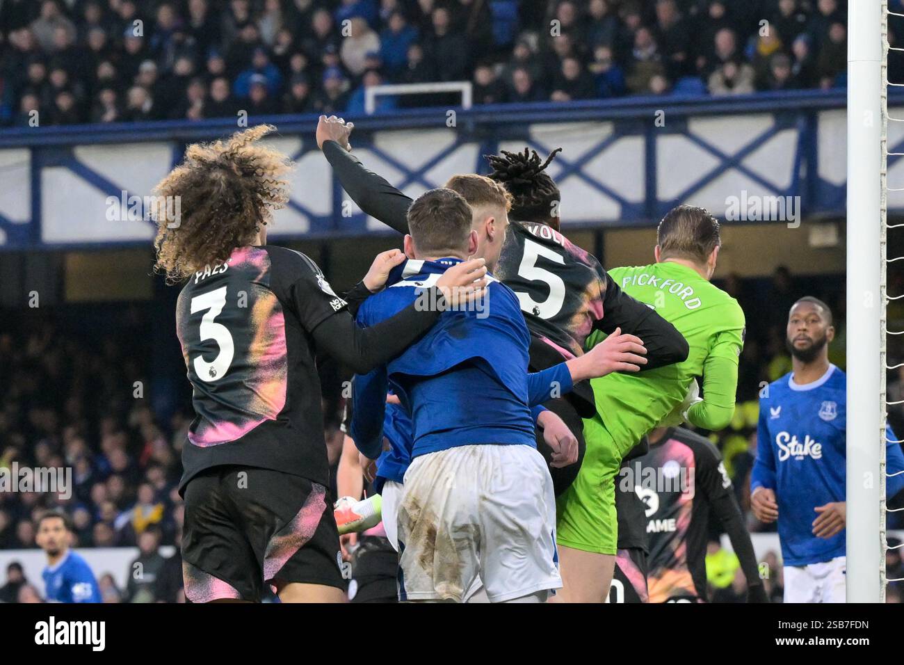 Goodison Park, Liverpool, UK. 1st Feb, 2025. Premier League Football ...